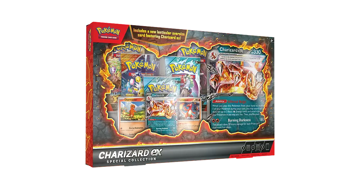 Pokémon TCG: Charizard Ex Special Collection