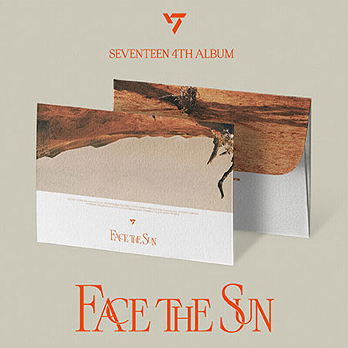 SEVENTEEN - FACE THE SUN - 4th Album WEVERSE Version QR Hold