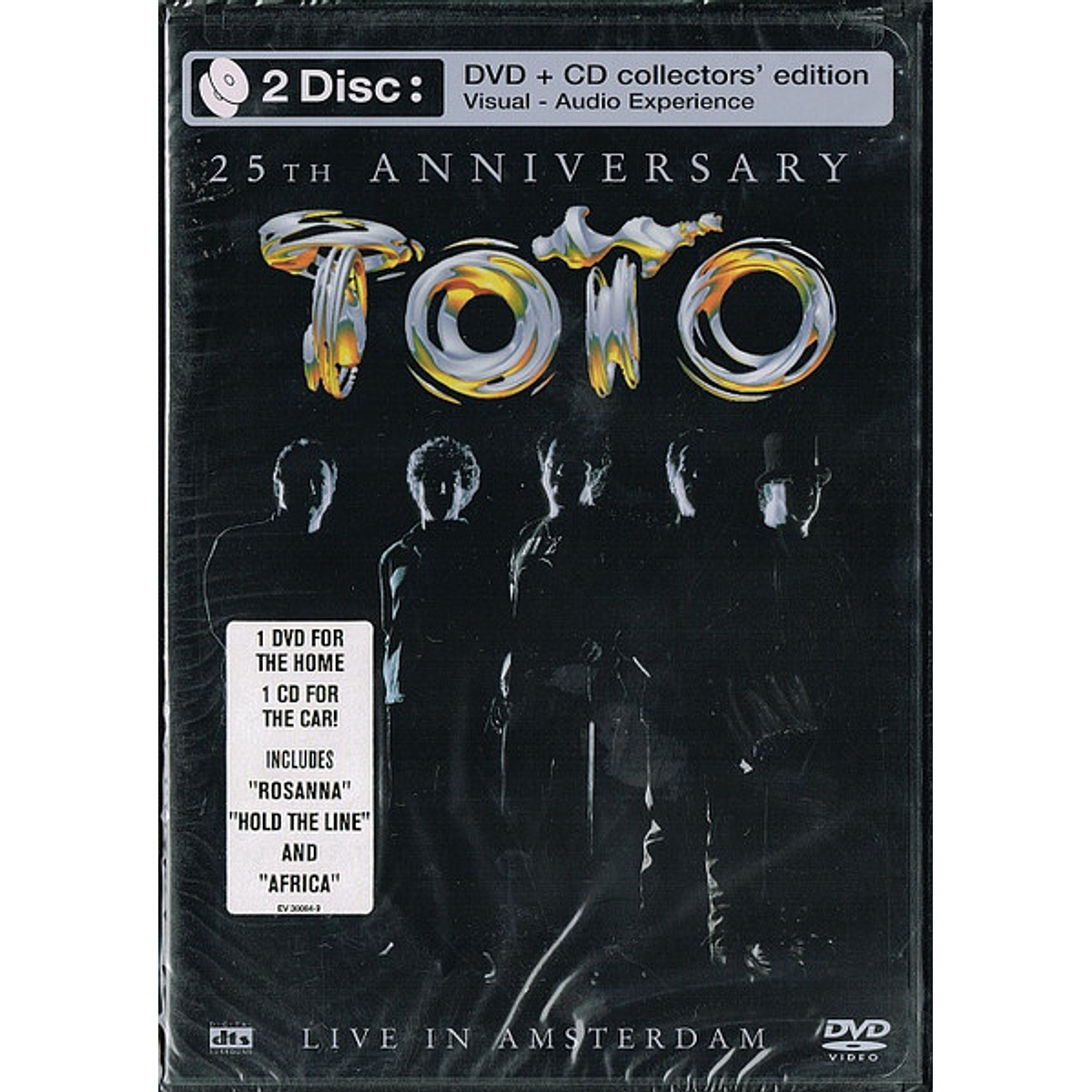 Toto – 25th Anniversary - Live In Amsterdam - DVD + CD - Col