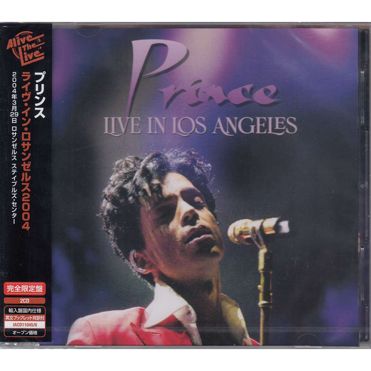 Prince - Live In Los Ángeles - 2 Cds - Bootleg - Hecho En Ta