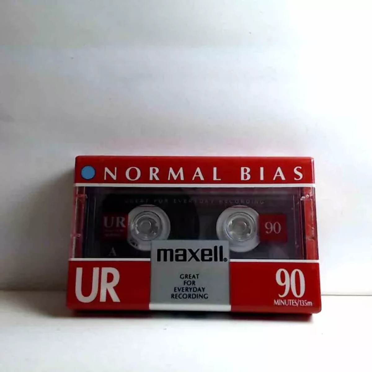 Cassette Virgen Maxell UR 90 - 90 Minutos - Nuevo Y Sellado