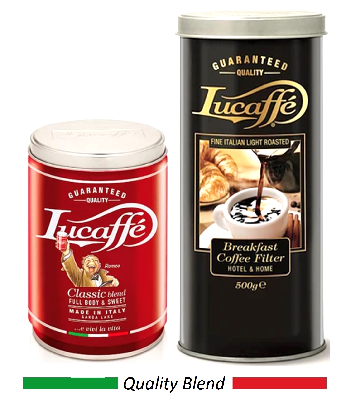 ☕️ Café Italo Lucaffe ﻿Breakfast y Classic Molido Tarro ☕️