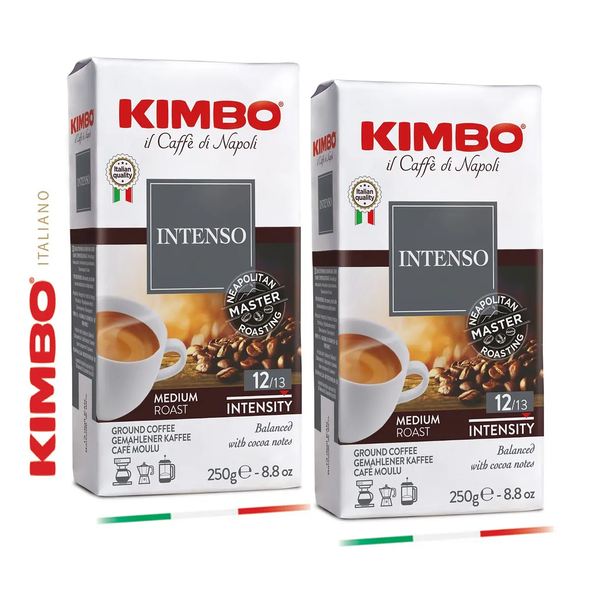 Café Kimbo Intenso Molido 2 un. x 250 gr