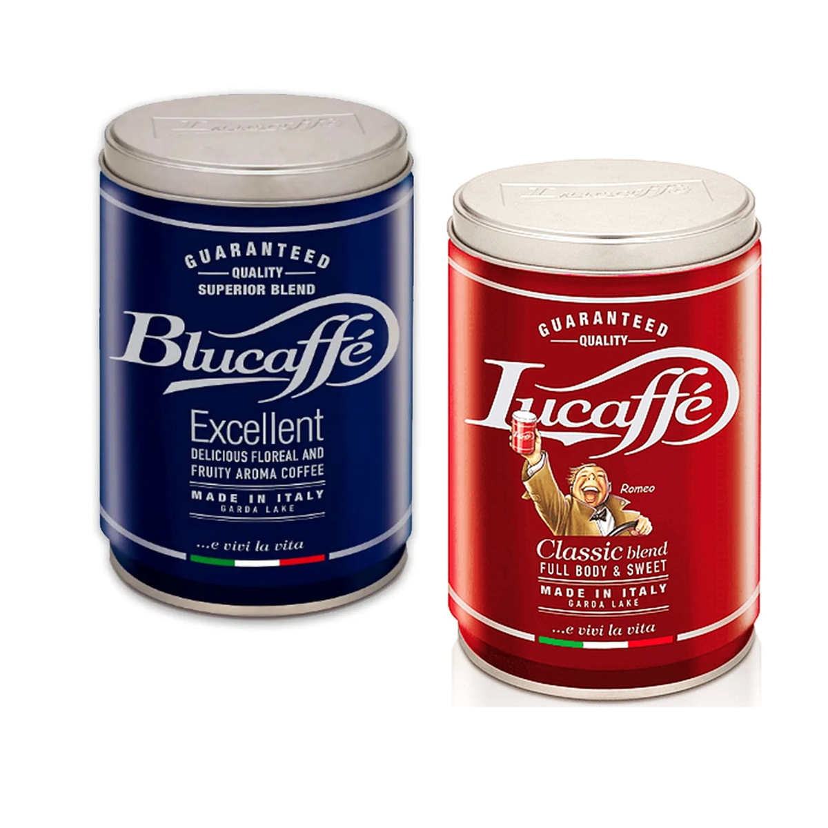 Café Lucaffe Blucaffe + Cafe Lucaffe Classic