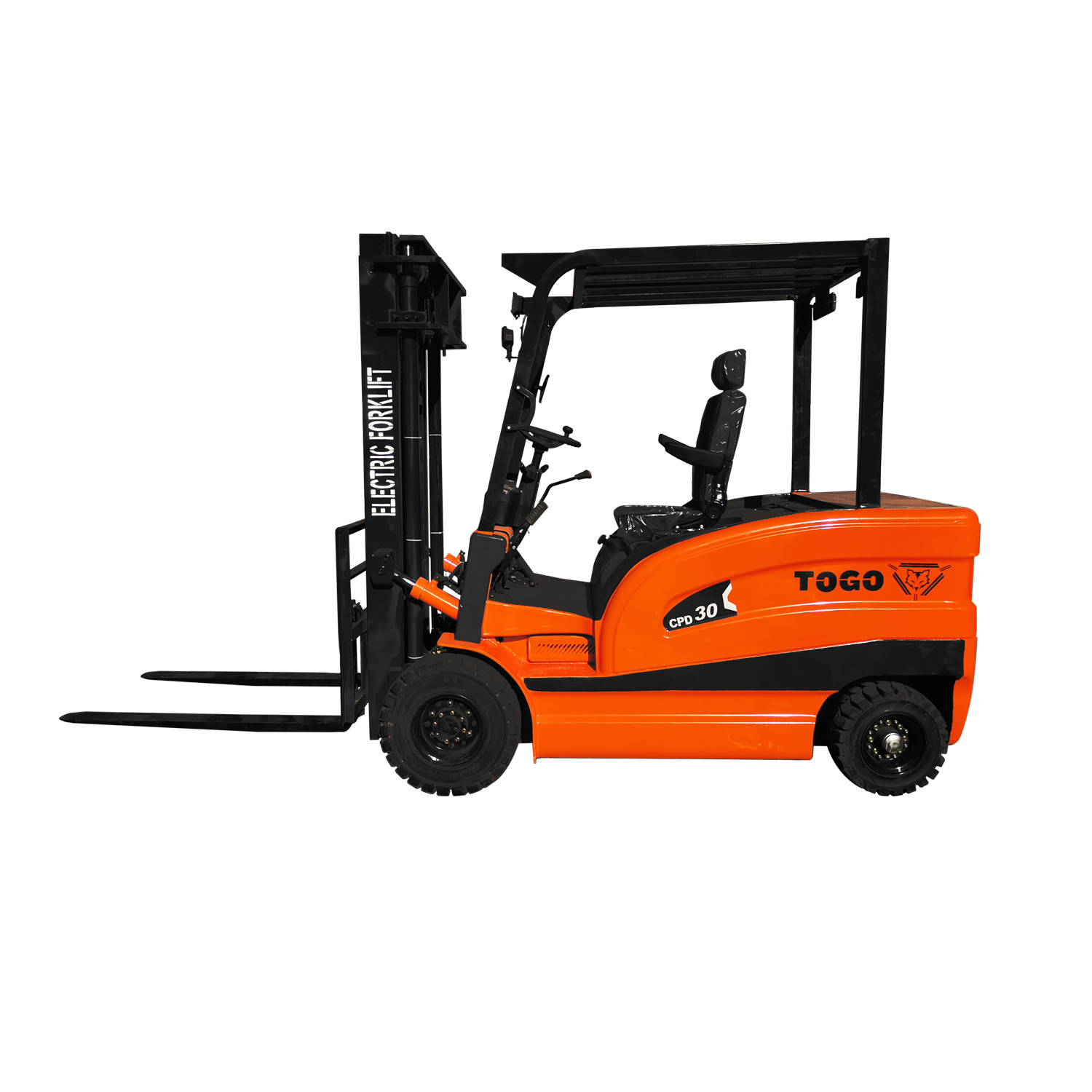 Grúa Horquilla Full Eléctrica 3T TGOMAQ-H1500