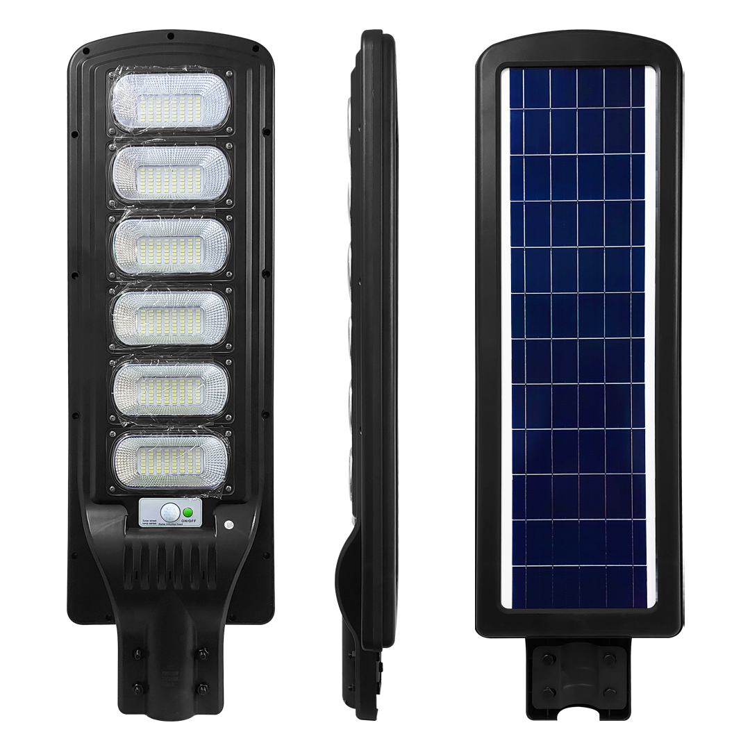 Foco Solar LED De Exterior Con Panel Solar y Sensor De Movim