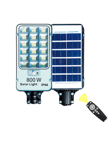 Foco LED con Panel Solar 600W Exterior IP66 + Control Remoto