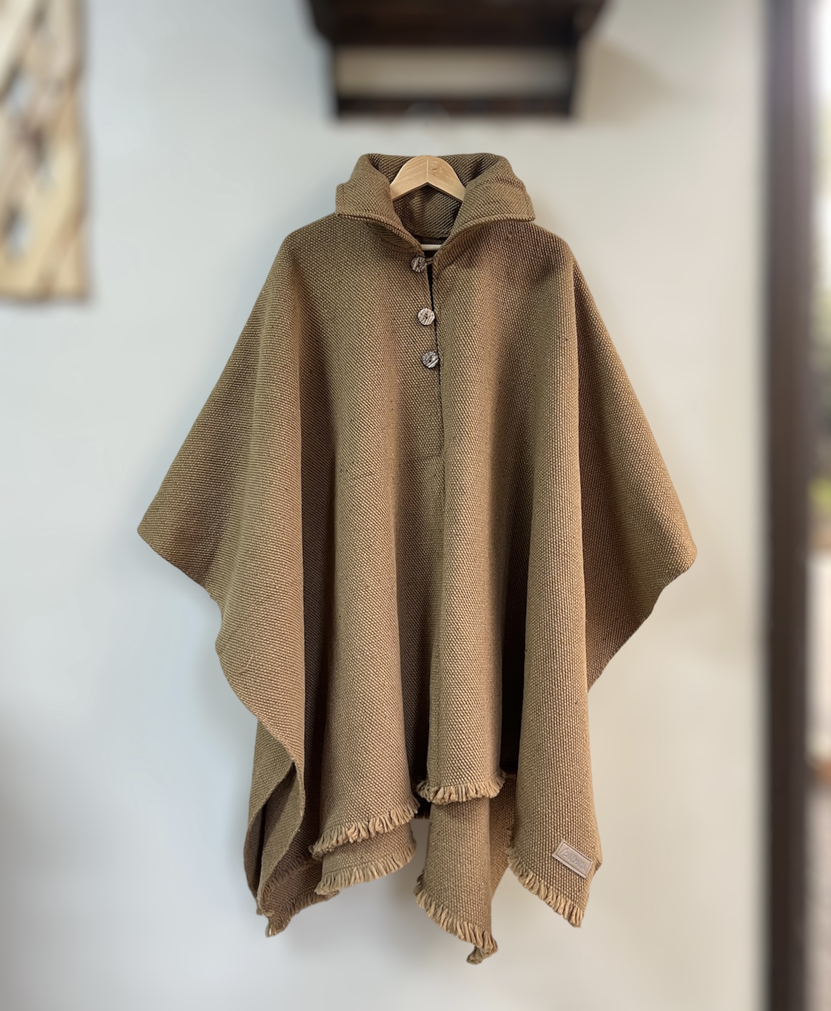 Poncho Camel Castilla Premium