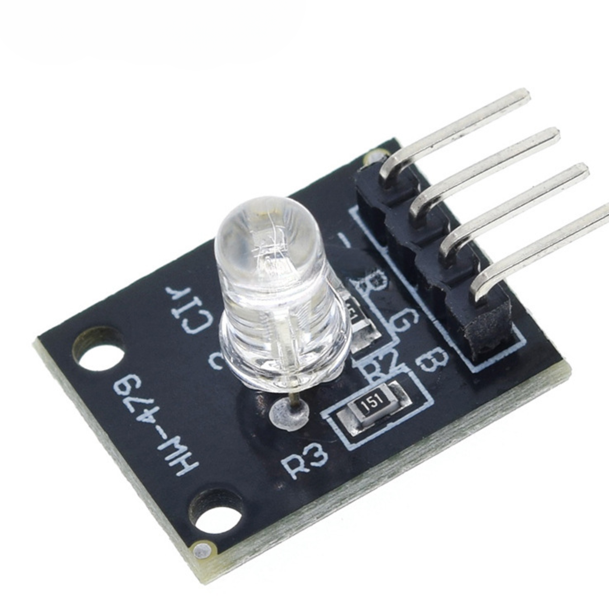 Modulo Emisor Led Rgb 3 Colores Compatible Arduino