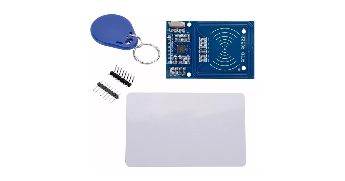 Modulo Rfid-rc522 13.56 Mhz Con Tarjeta Y Llavero