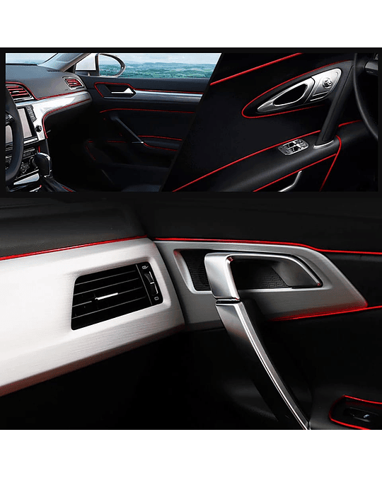 Rollo moldura embellecedor decorativa para interior de au...