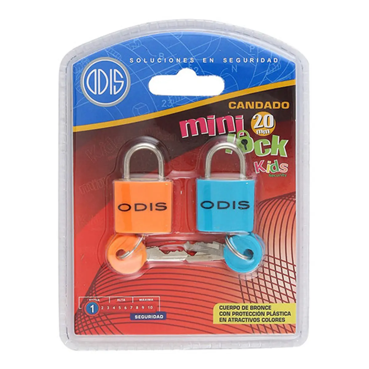 Candado Odis Minilock X2 20 Mm Minilock