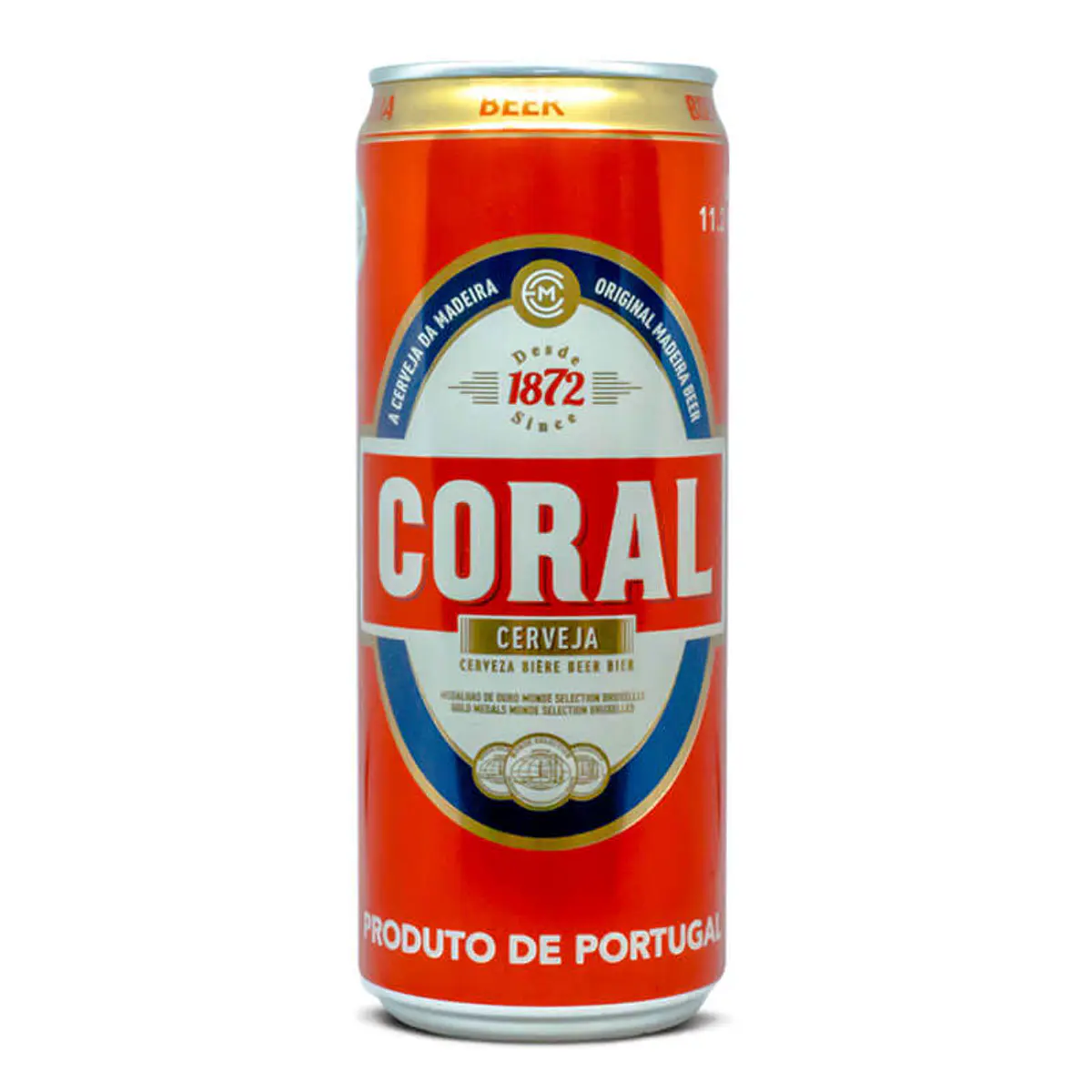CERVEJA BRANCA CORAL LATA 330ML