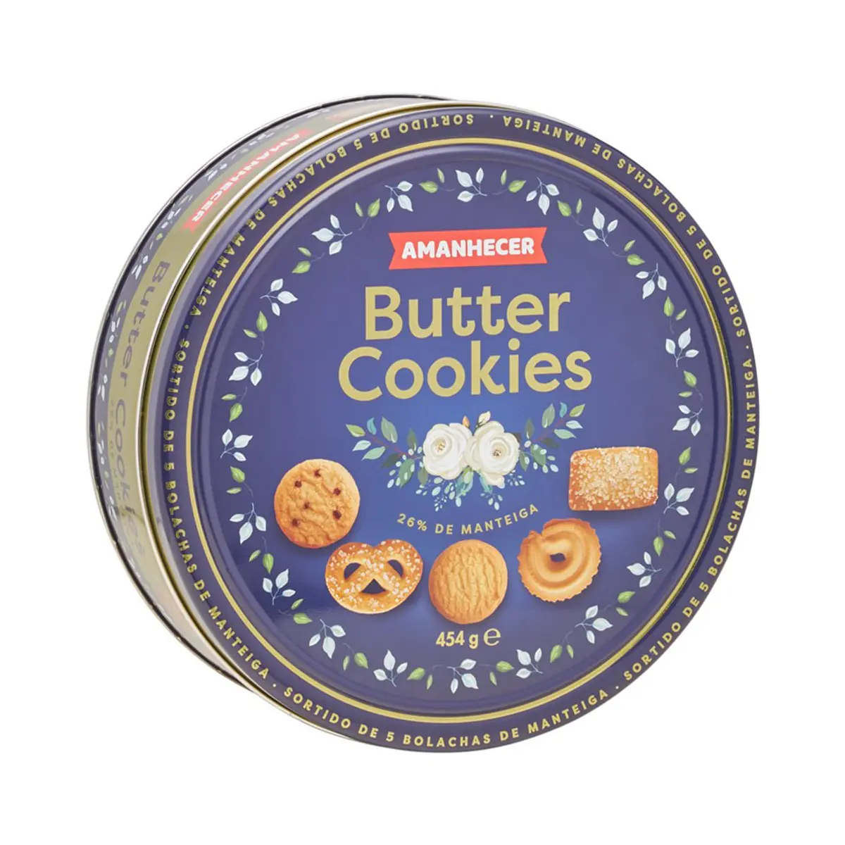 Butter Cookies Amanhecer Lata 454 G