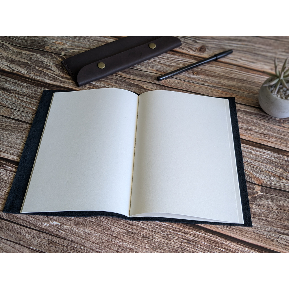 Bitácora grande color Negro | Amau