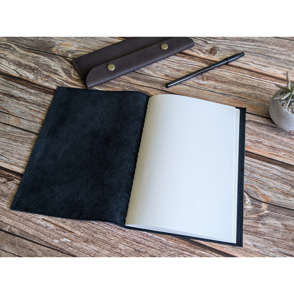 Bitácora grande color Negro | Amau