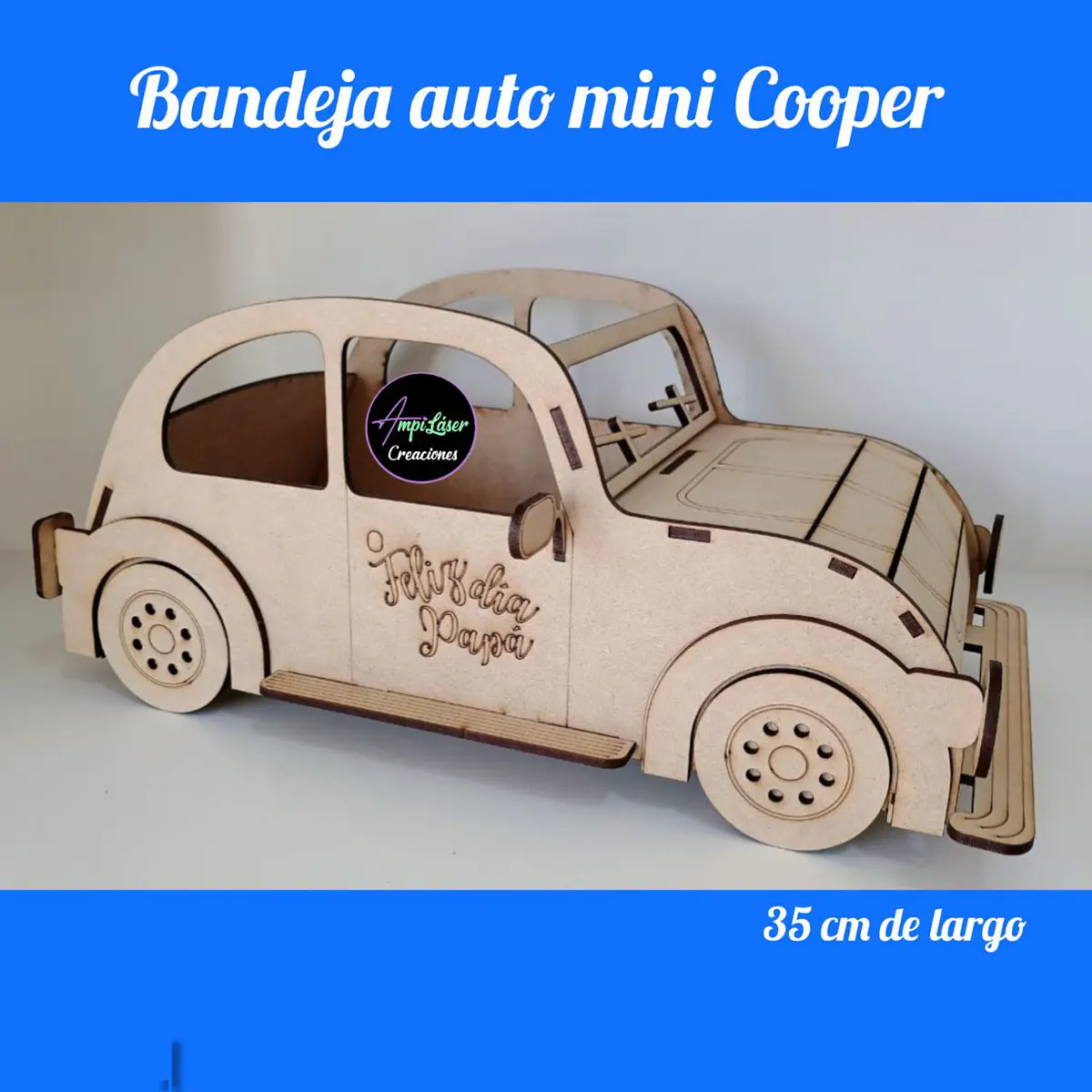 bandejas auto mini cooper desde 12 unidades