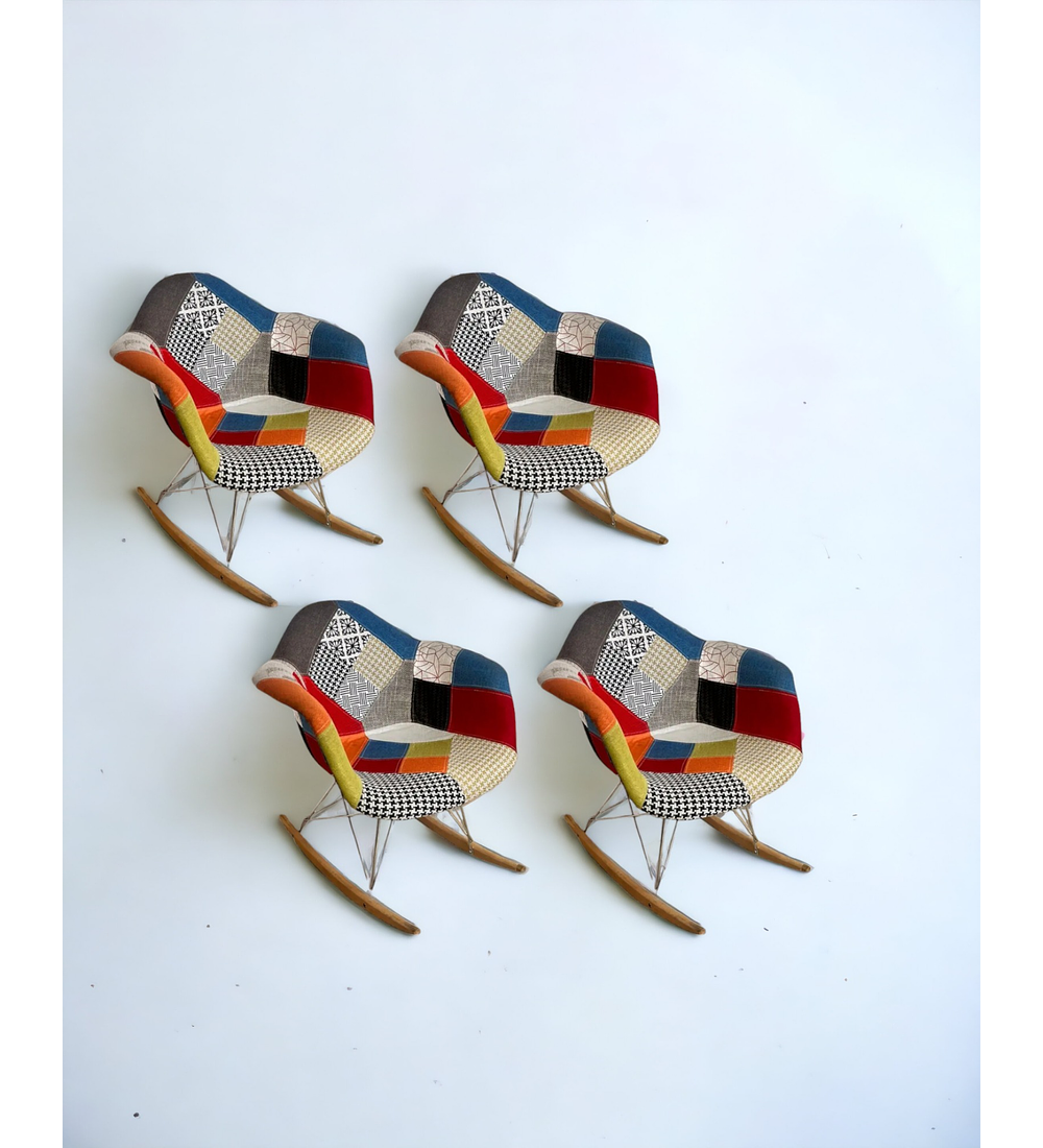 Pack Sitiales Mecedoras Patchwork