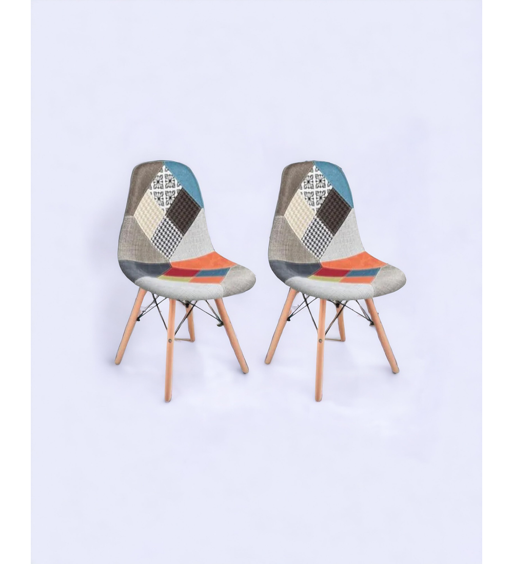 Pack Sillas Patchwork