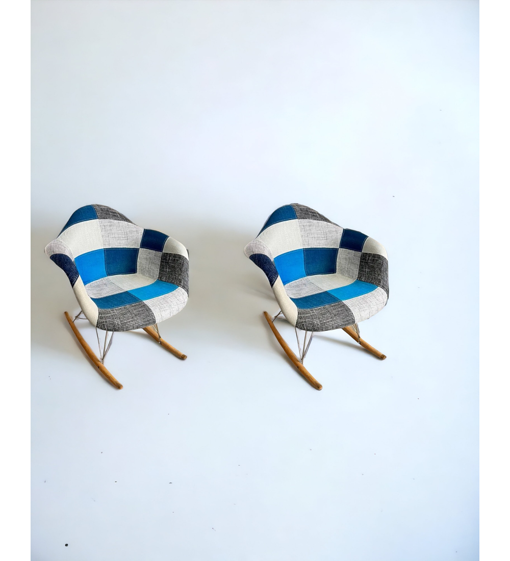 Pack Sitiales Mecedoras Patchwork