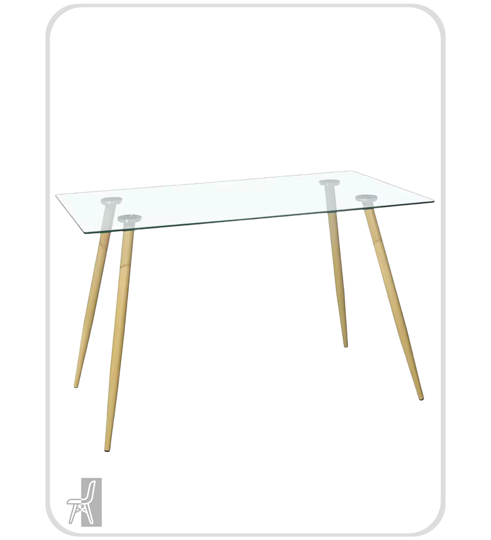 Mesa Rectangular Vidrio Paris