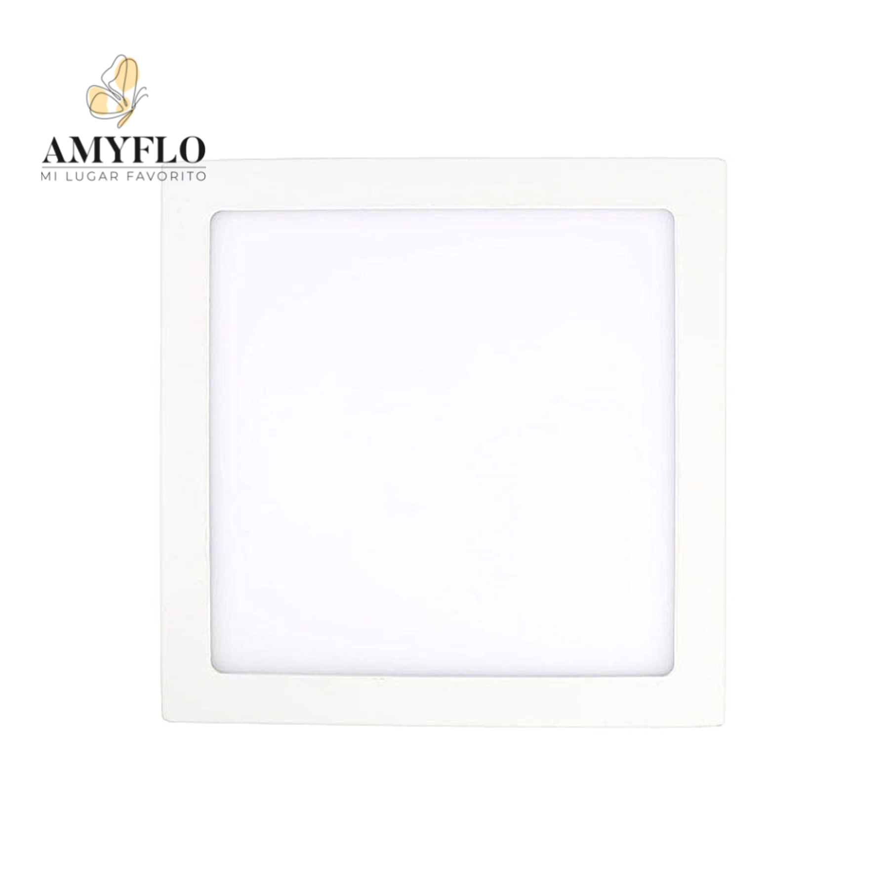 Panel Led 18W Cuadrado Sobrepuesto Luz Fria