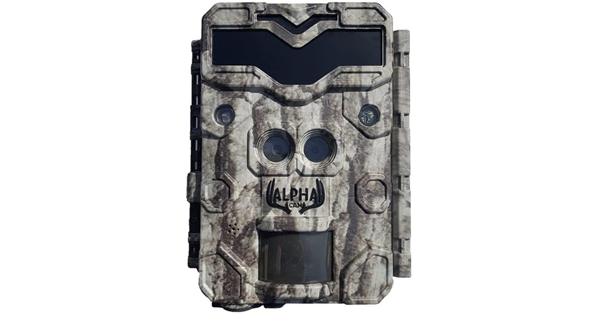 Cámara Trampa Alpha Cam Dual Lens 4K 32MP No Glow