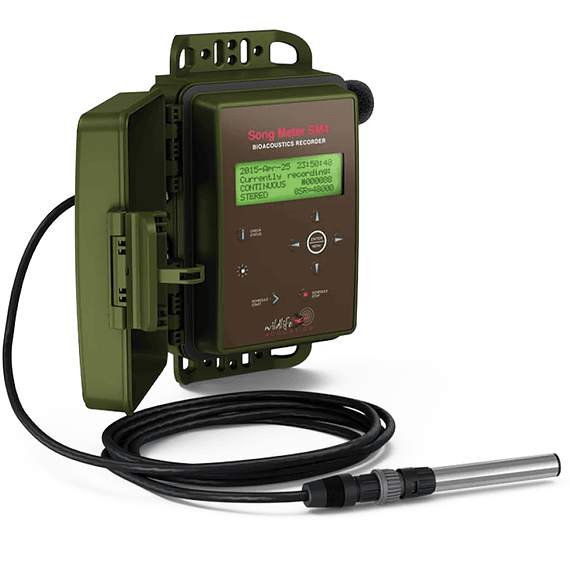 Grabadora Sonido Fauna Wildlife Acoustics Song Meter SM4 | Andes Photo