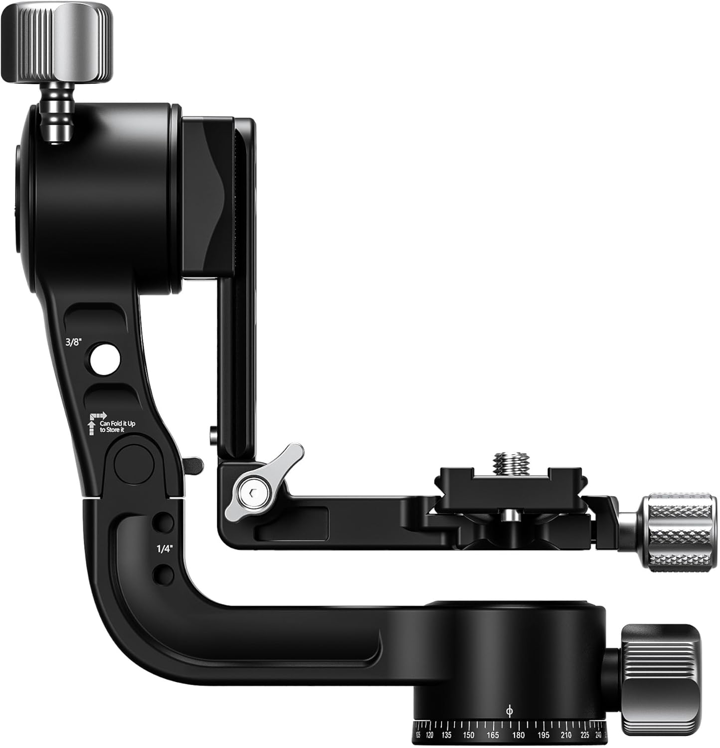Cabezal Gimbal Leofoto PG-2S Negro