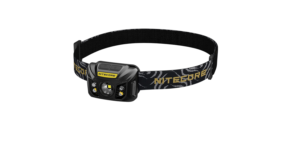 Linterna Frontal LED Nitecore 550 lúmenes Recargable USB NU3
