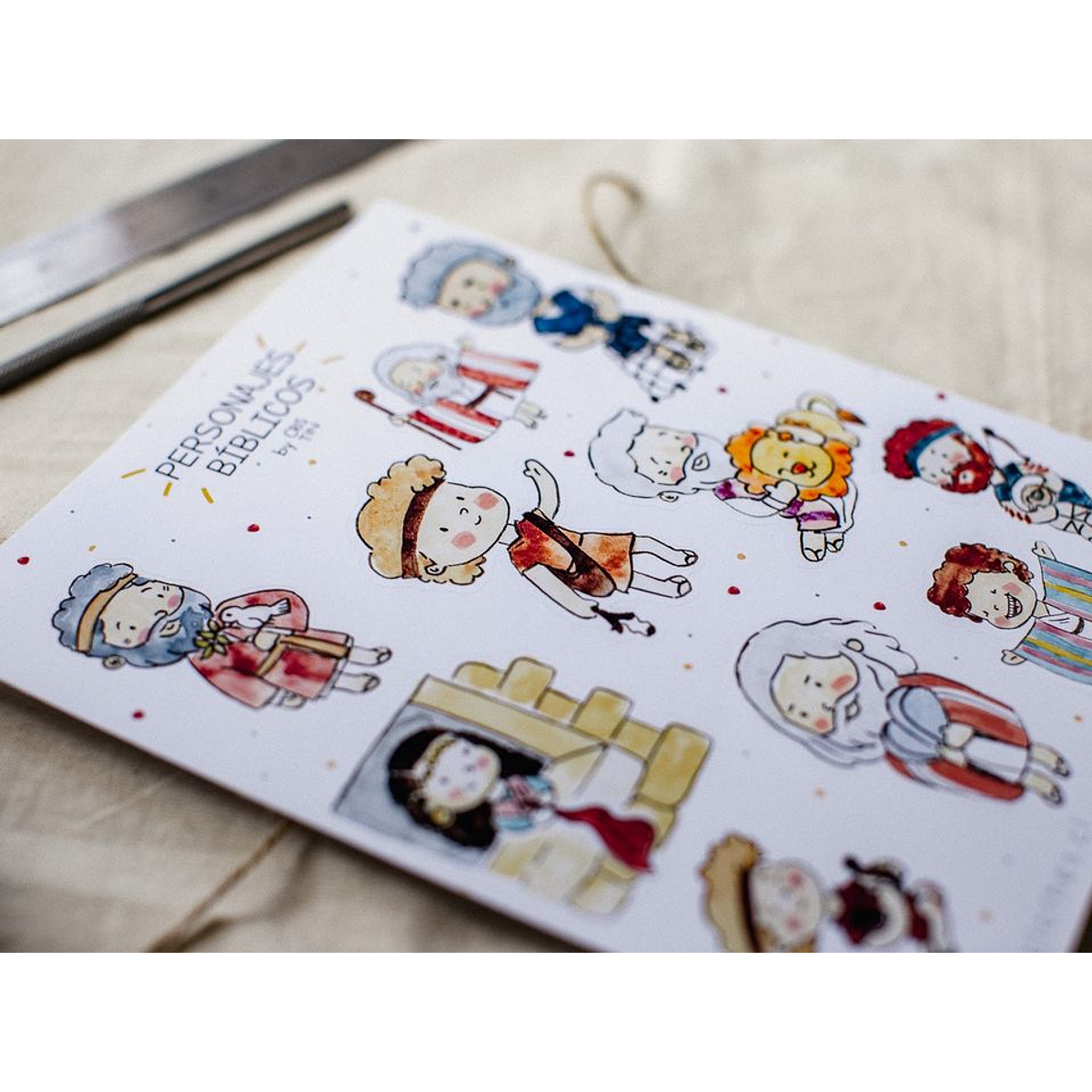 Stickers Personajes Bíblicos