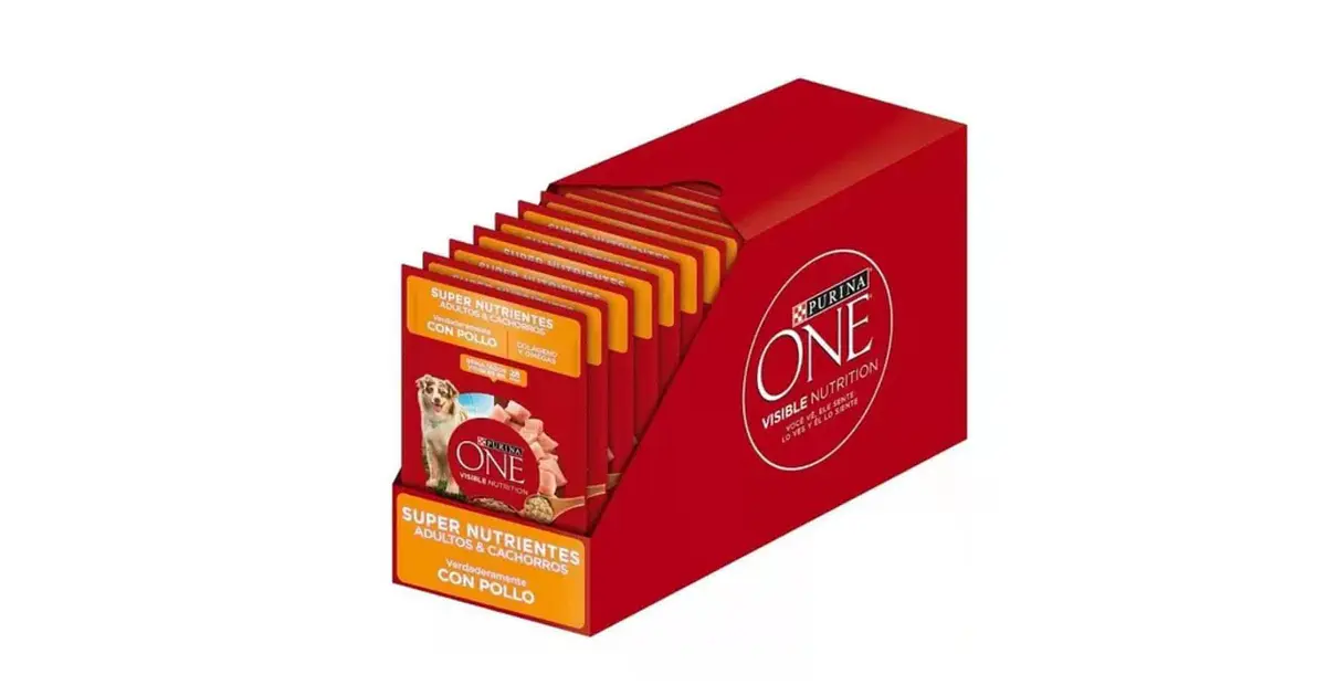 Caja de sobre Purina One perros