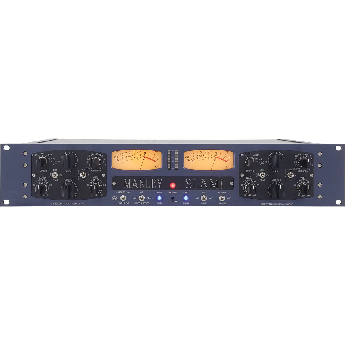 MANLEY SLAM! PREAMPLIFICADOR Y LIMITADOR DE MICRÓFONO DE ...