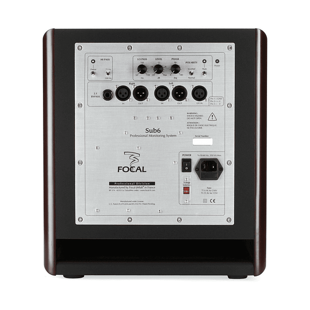 FOCAL SUB6 11 inch Powered Studio Subwoofer