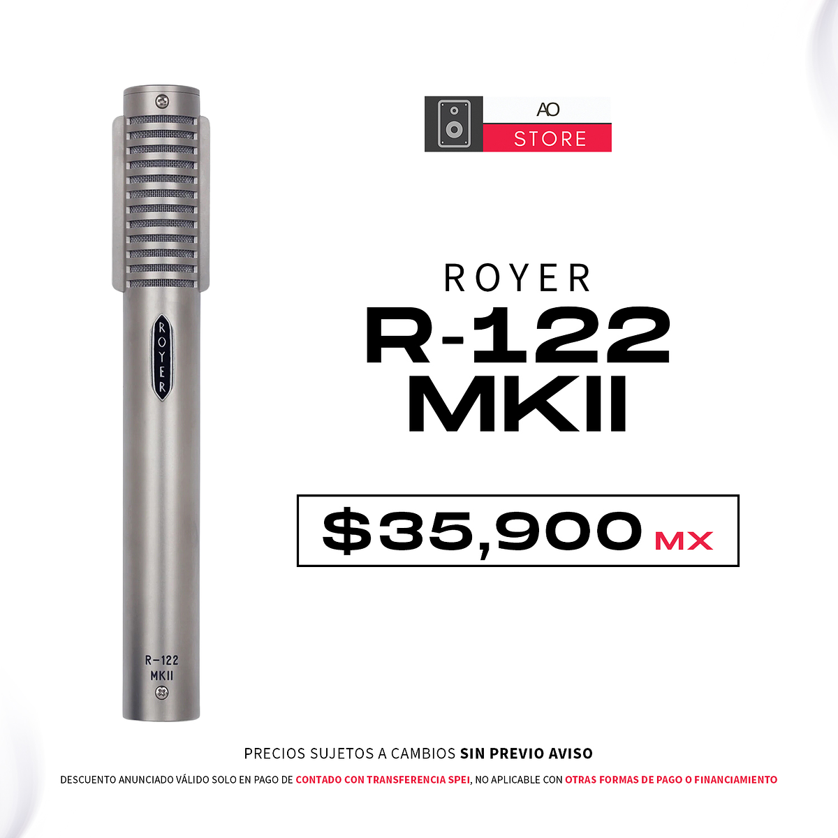 Royer R 122 MKII Microfono