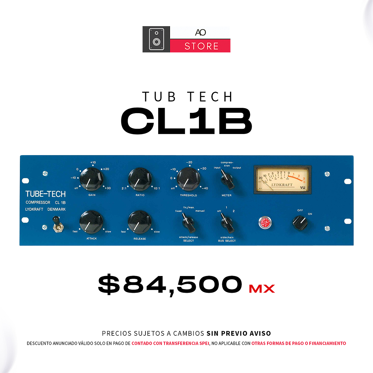 Tube Tech CL1B Compresor