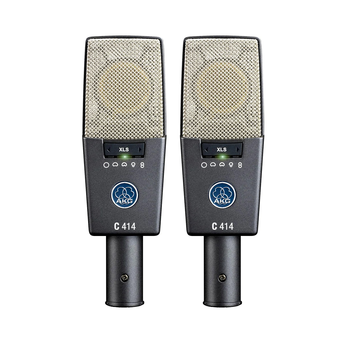 AKG C414 XLS ST Micrófono Multipatrón el par