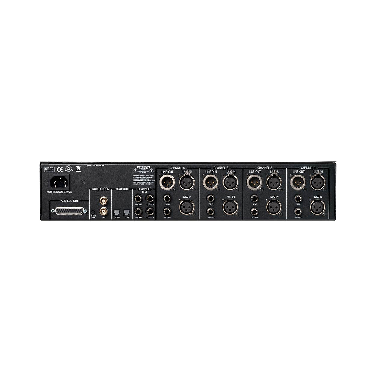 Universal Audio 4-710D Preamplificador de 4 canales