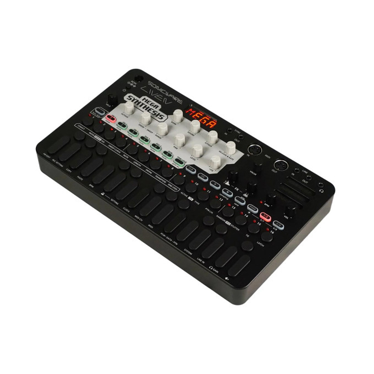 Sonicware Liven Mega Synthesis Sintetizador 16-Bit FM PCM Gr