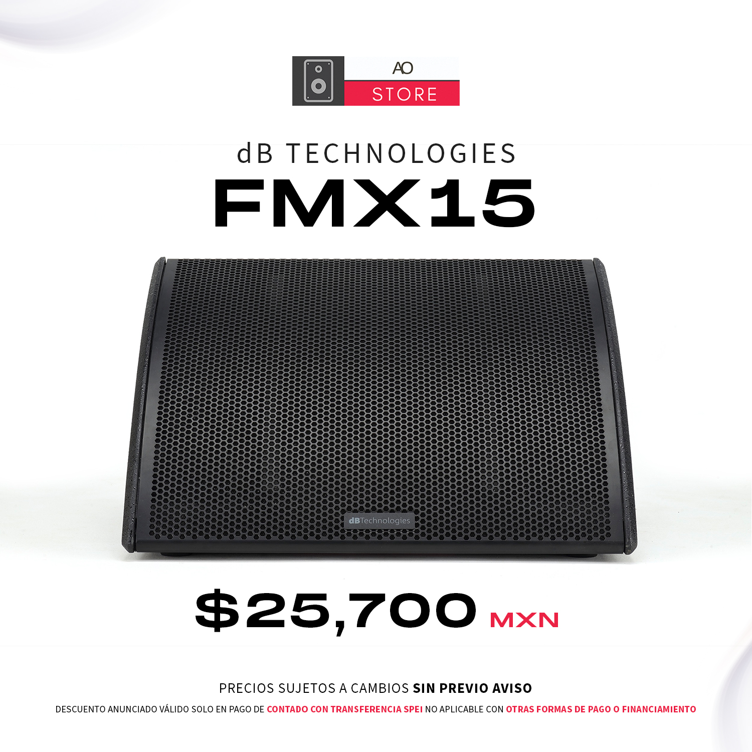 dB Technologies FMX15 Monitor de Piso