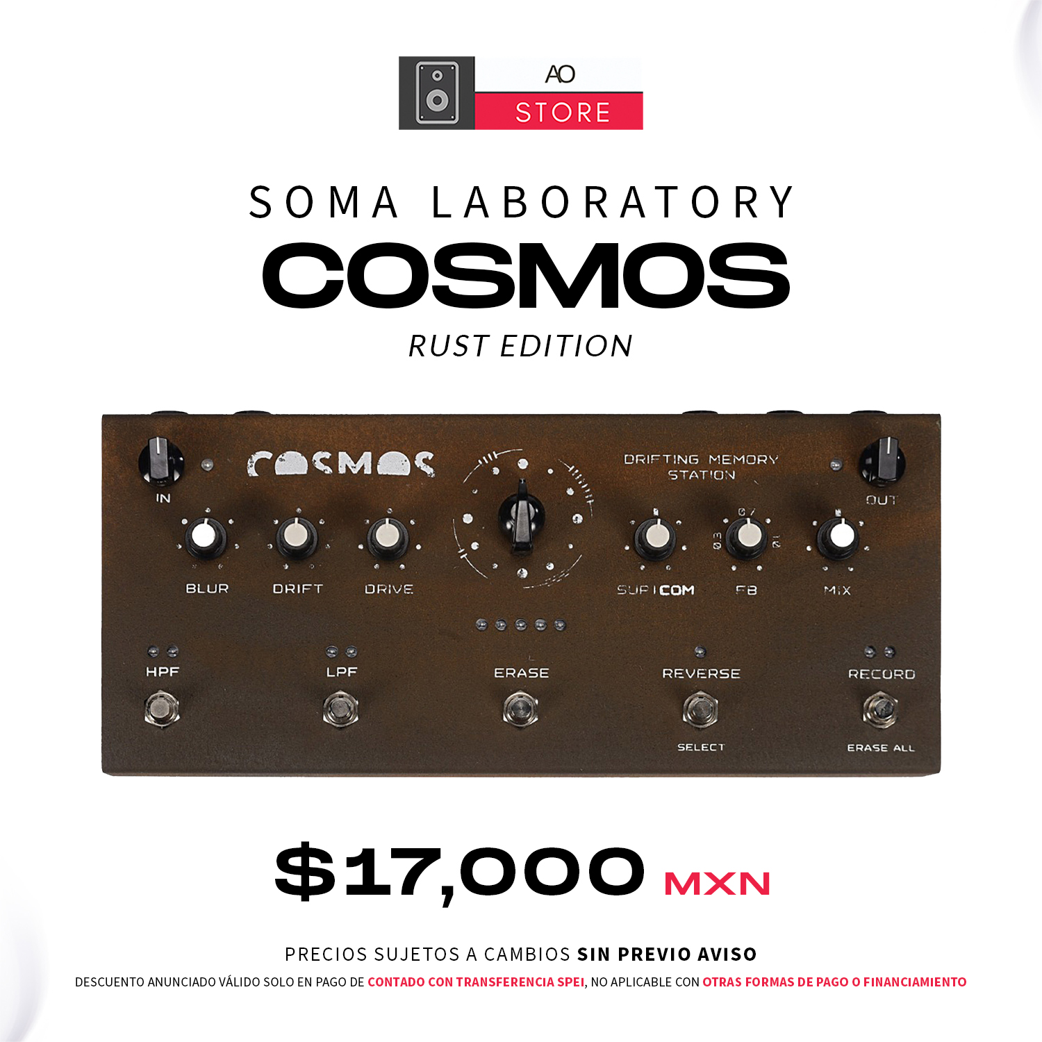 Soma Laboratory Cosmos Drifting Memory Station Edición Rust