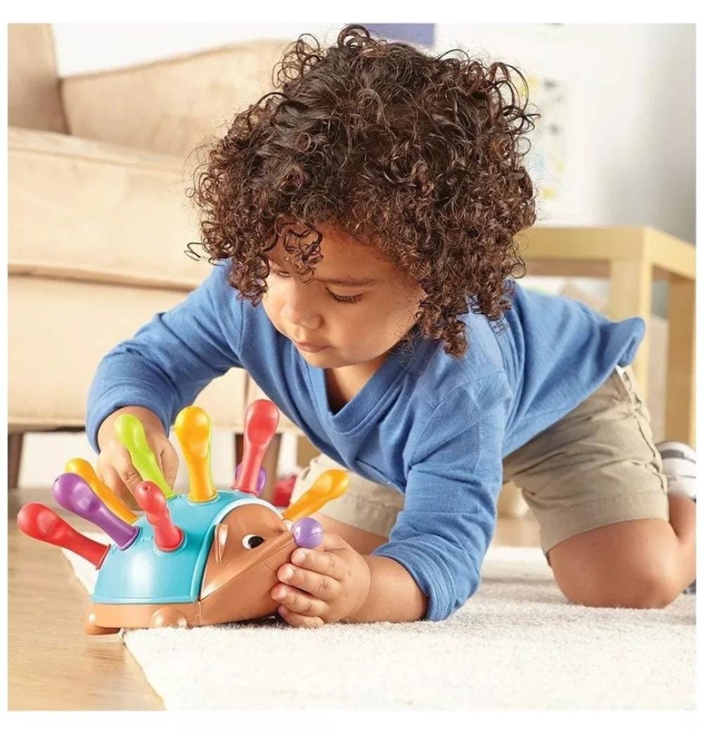 Erizo Juguete Encaje Motricidad Fina Montessori