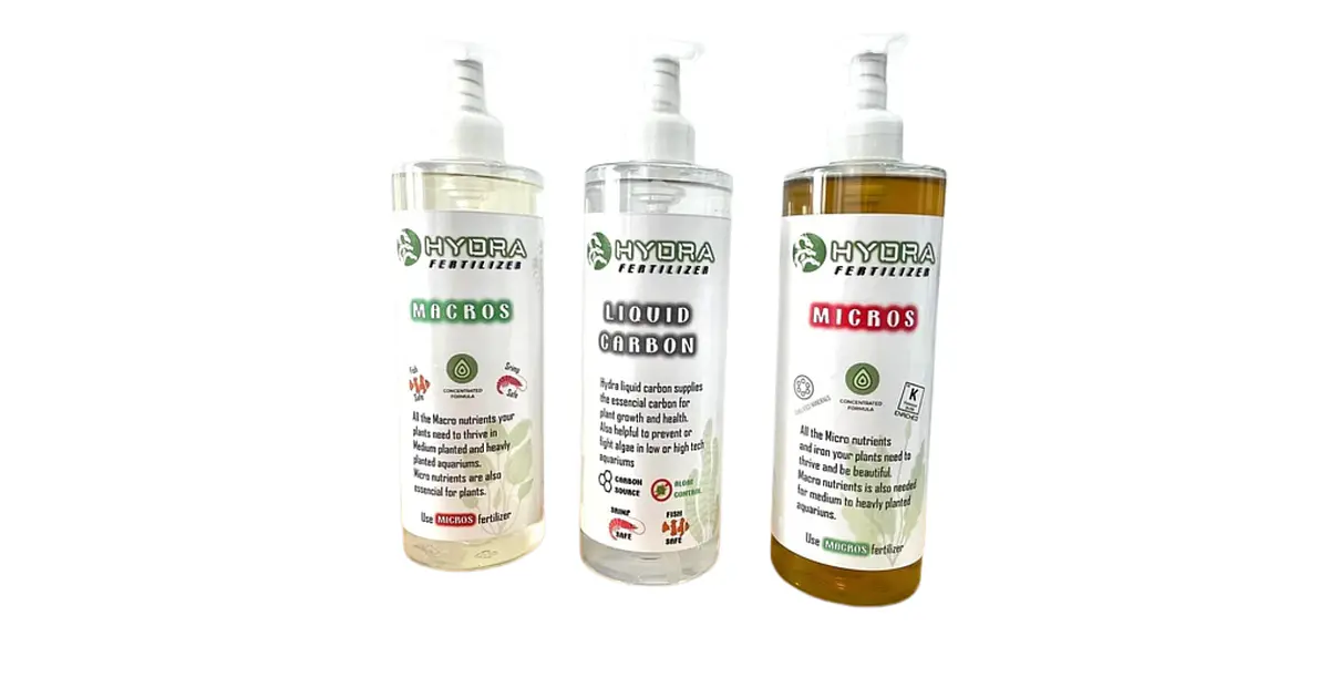 Kit inclui Hydra Macros + Hydra Micros + Hydra Liquid Carbon