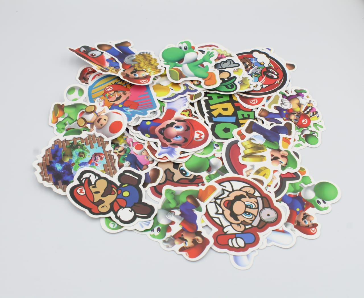 Mario Bros Set de 50 Stickers