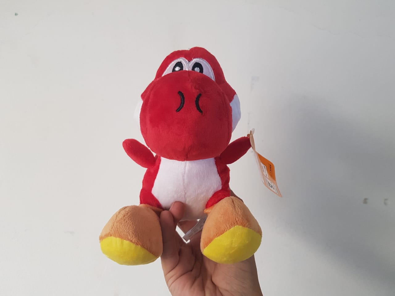 Mario Bros Peluche Yoshi Rojo 19 cm