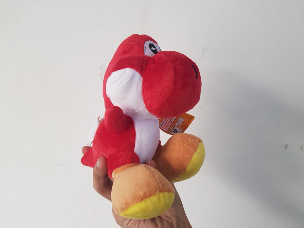 Mario Bros Peluche Yoshi Rojo 19 cm