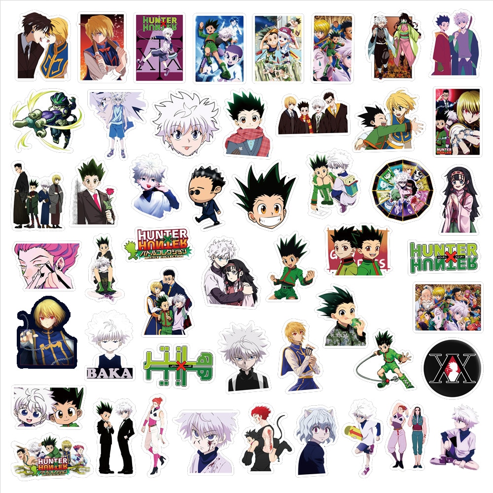Hunter X Hunter Set de 50 Stickers