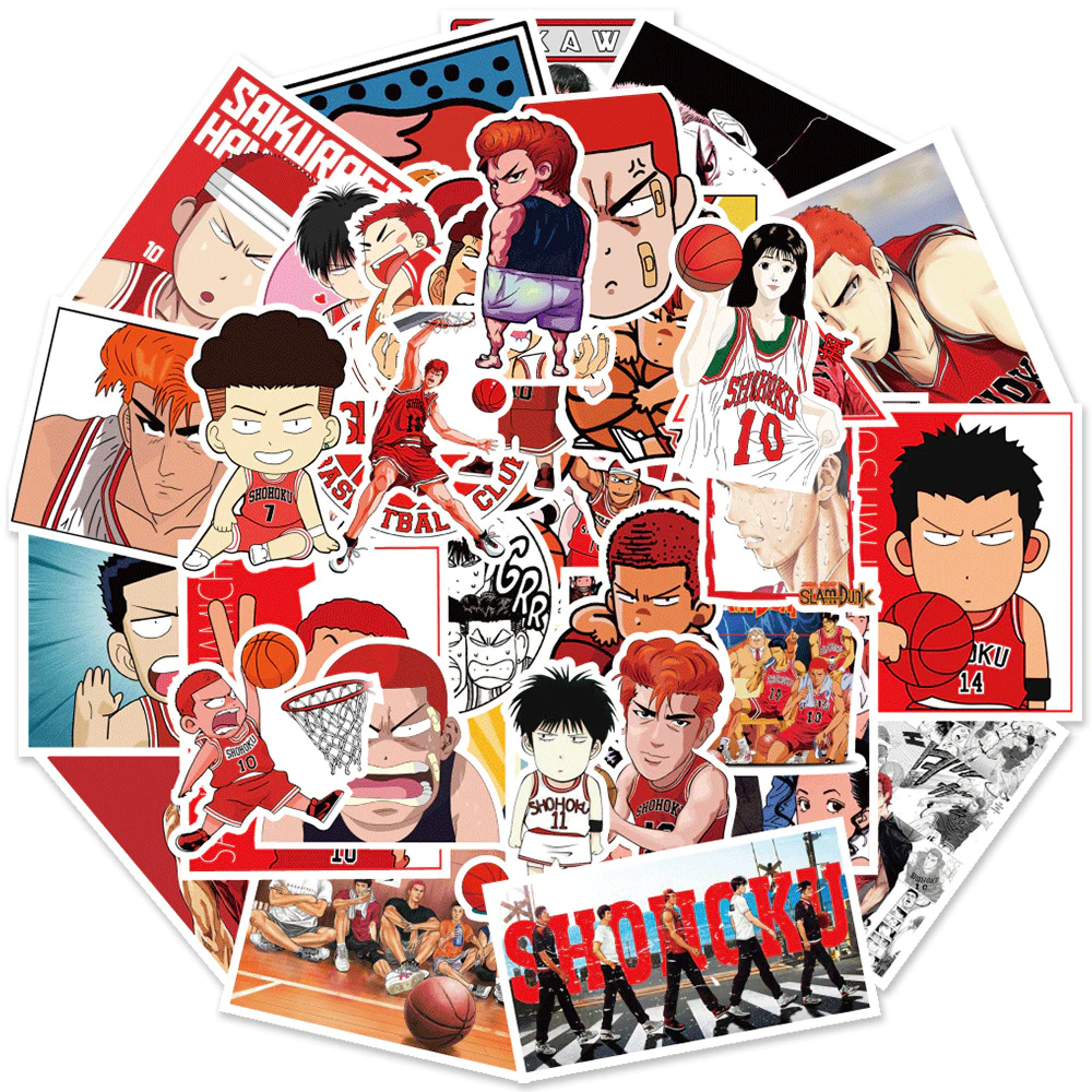Slam Dunk Set de 50 Stickers