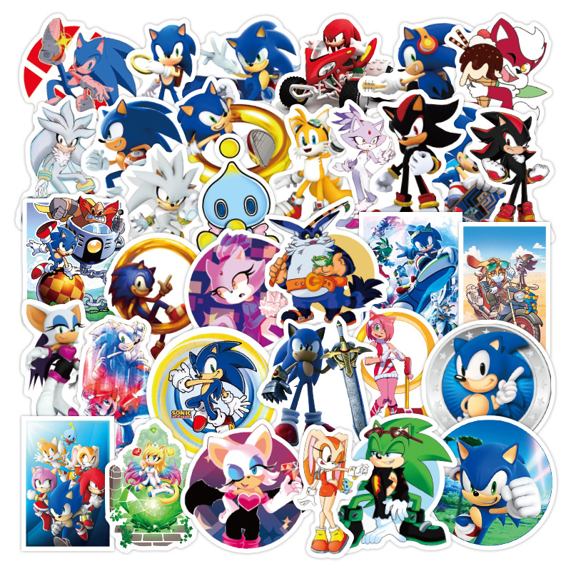 Sonic Set 50 Stickers