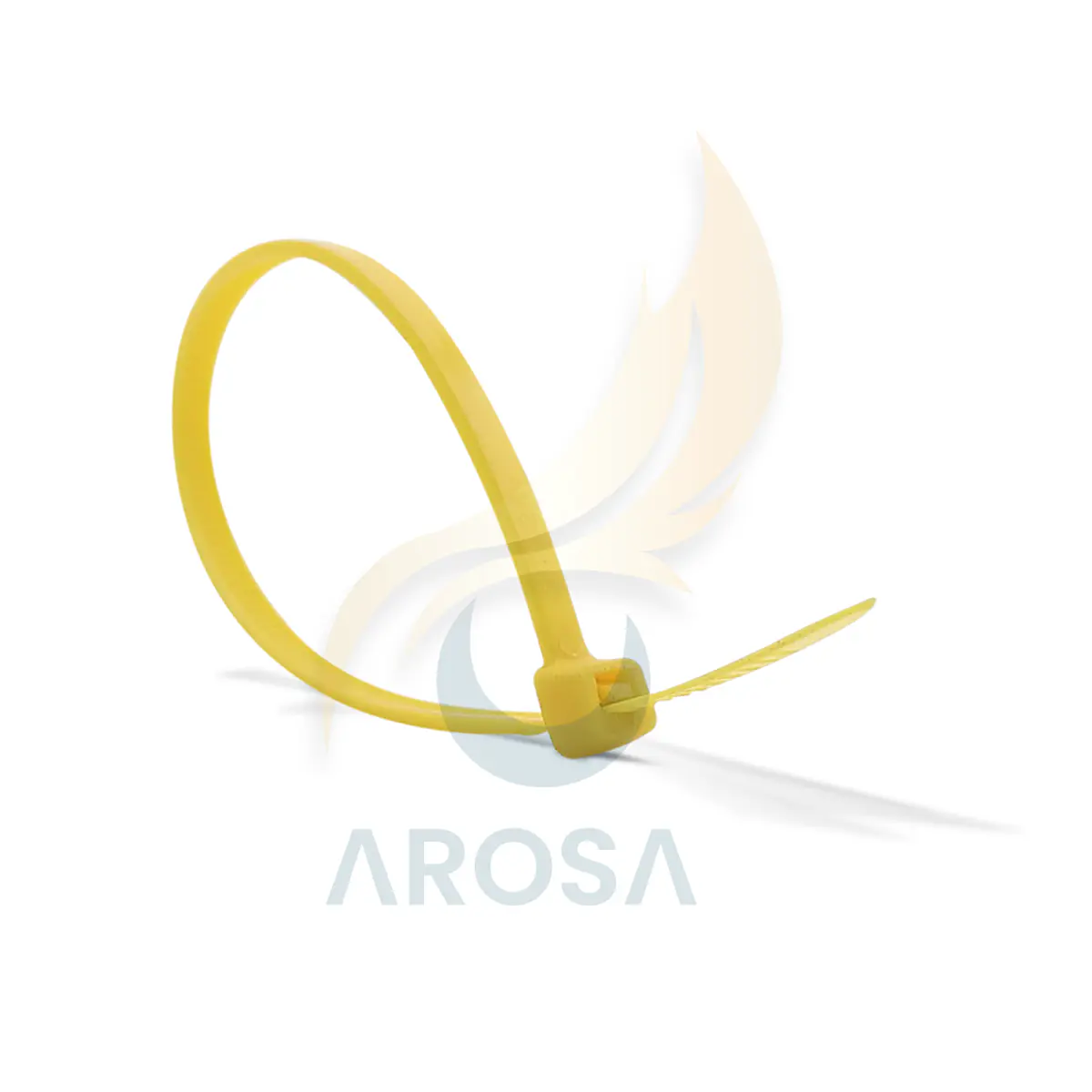 Amarra Plástica 150x3,6mm Amarillo BL100 unid